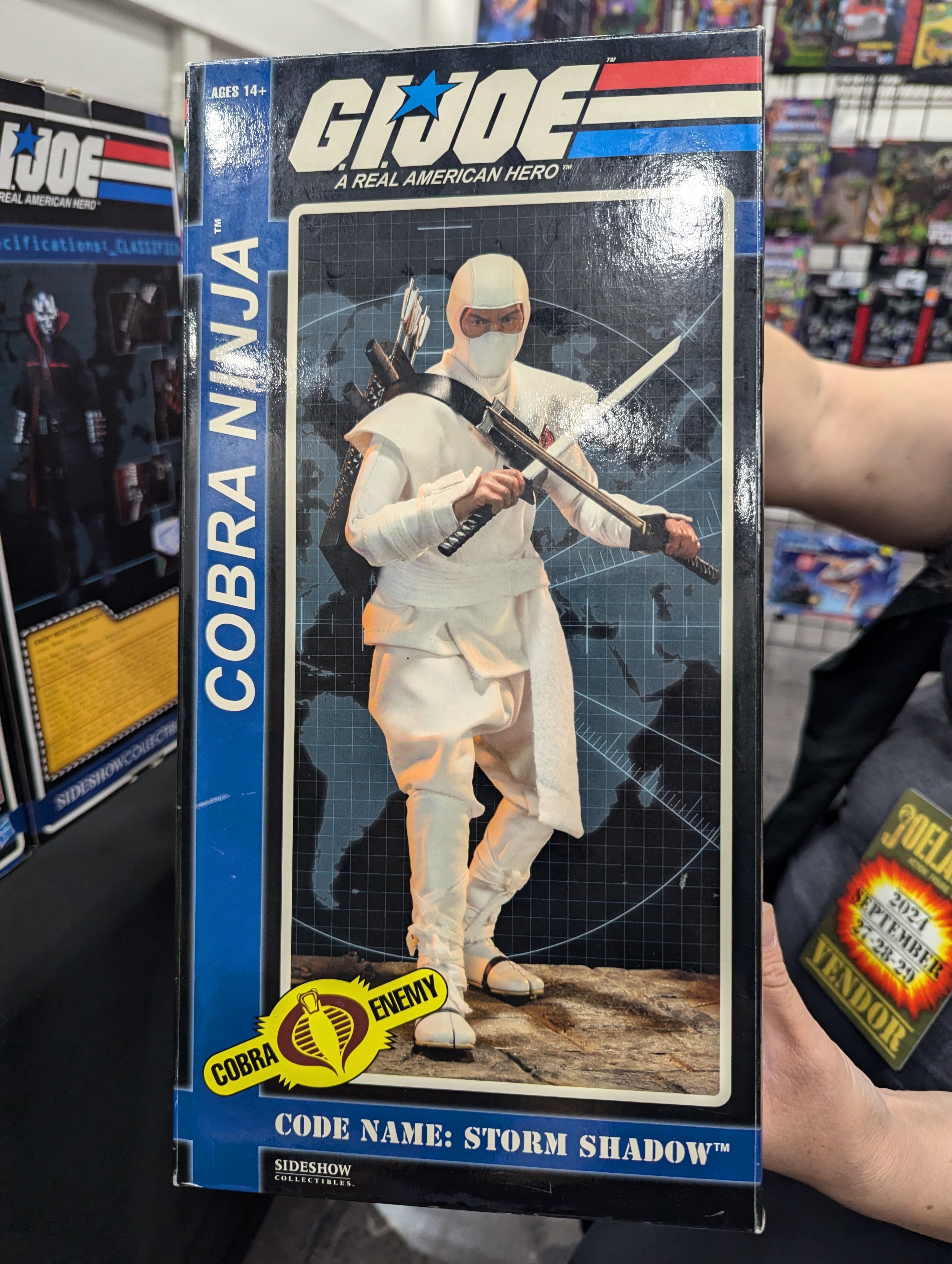 Sideshow - Cobra Ninja Storm Shadow – MyLostToy