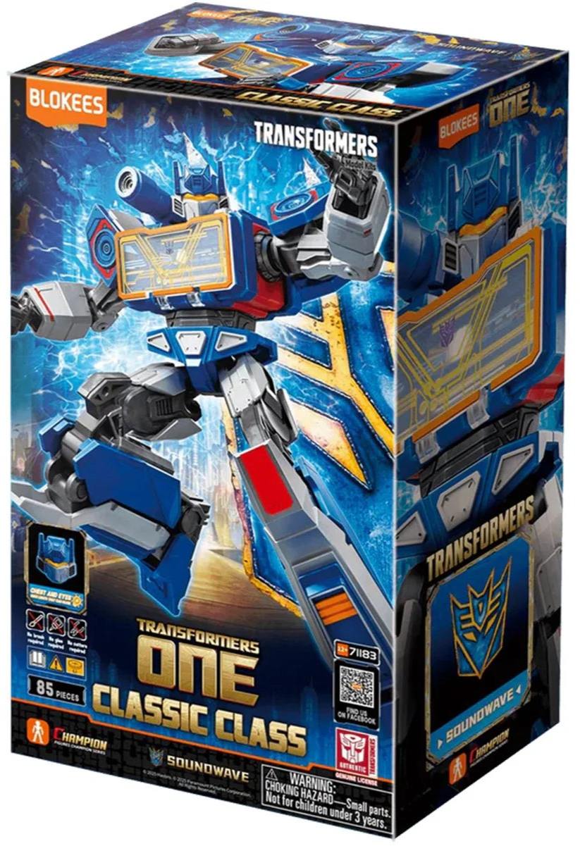 Blokees - Transformers Classic Class - SoundWave - Transformers One ...