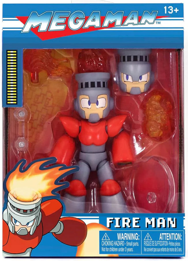 Mega Man - Fire Man Action Figure – MyLostToy