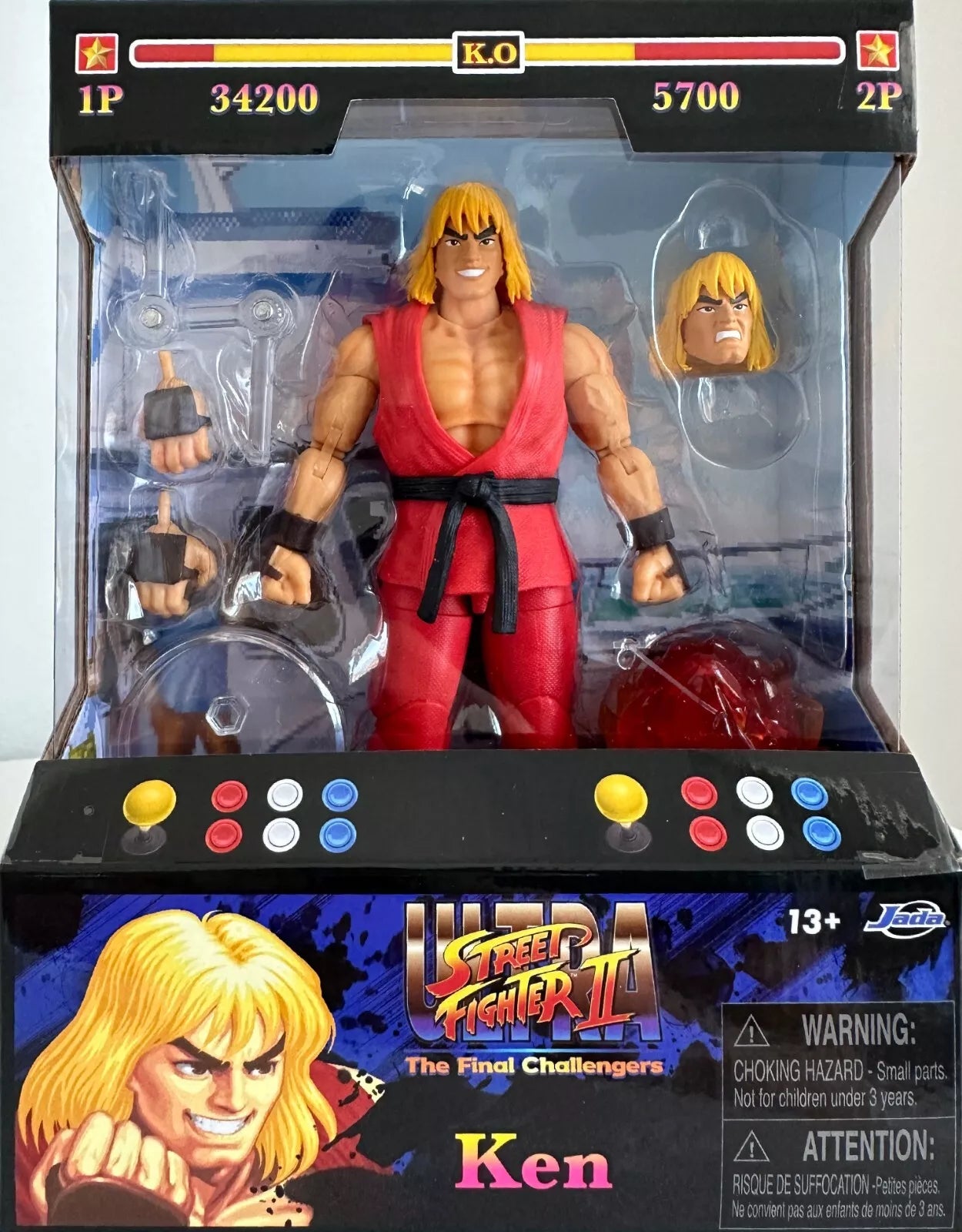 Ultra Street Fighter II - KEN- 6-Inch Action Figure – MyLostToy