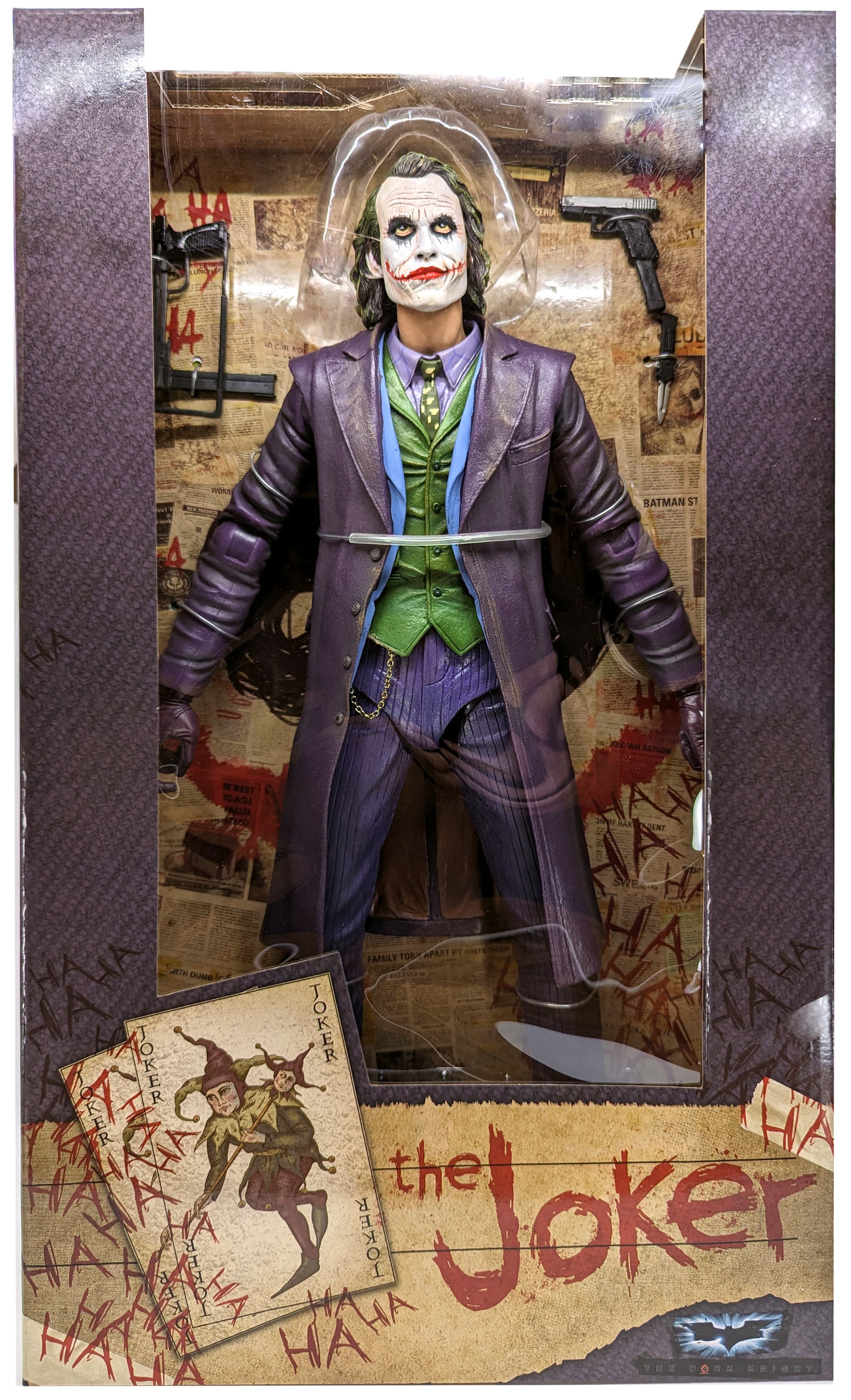 NECA - The Dark Knight - Heath Ledger's The Joker 18" inches – MyLostToy