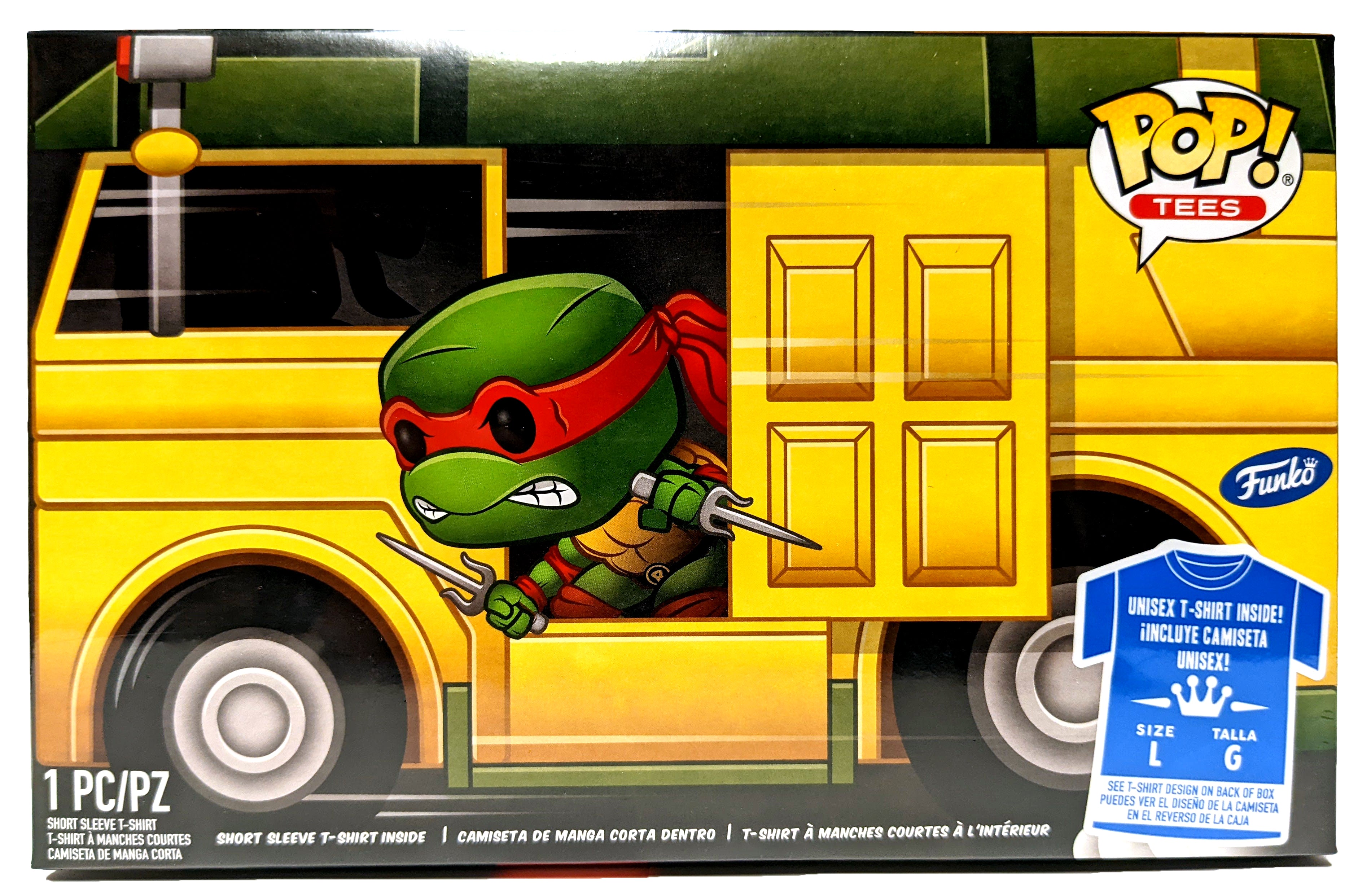 Funk Pop Tees - Teenage Mutant Ninja Turtles - Turtle Power - Large T ...